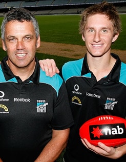On the rise: Hamish Hartlett