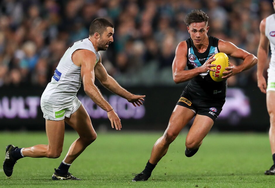 Hinkley full of praise for Carlton champion Kade Simpson