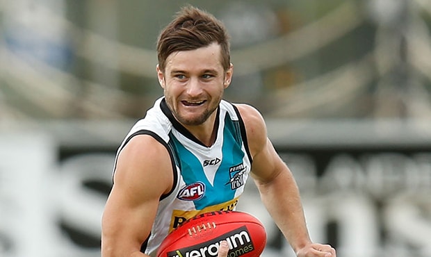 Sam Gray pushing hard to be part of Power's starting midfield