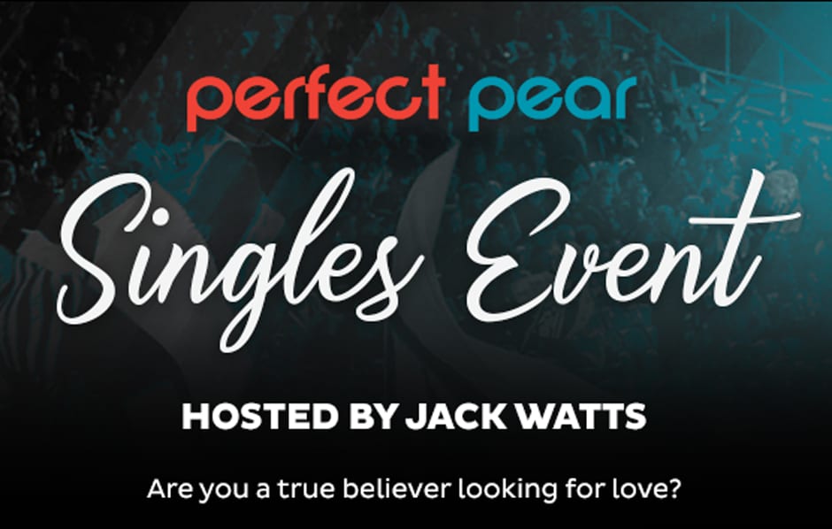 Perfect Pear singles party tickets now on sale