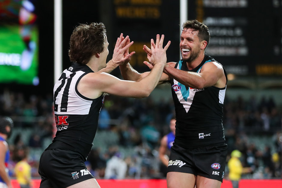 Six Port Adelaide players set to play a full season in 2018