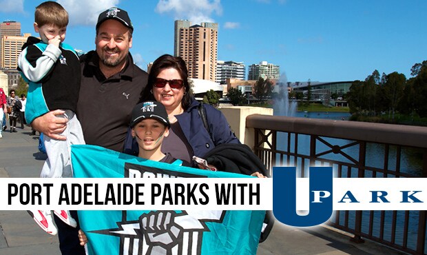 Port Adelaide parks with UPark