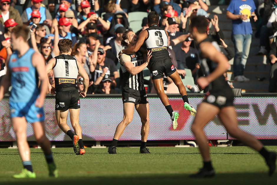 Watch: Port's grand final goals