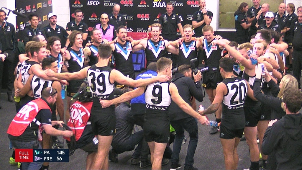 Team song: Port Adelaide