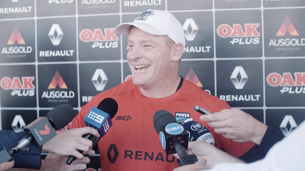 Michael Voss Press Conference - 22 February, 2017