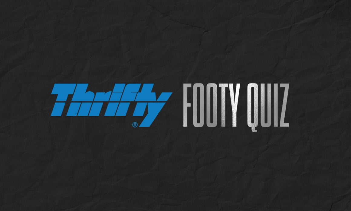 Thrifty Footy Quiz: Round 9
