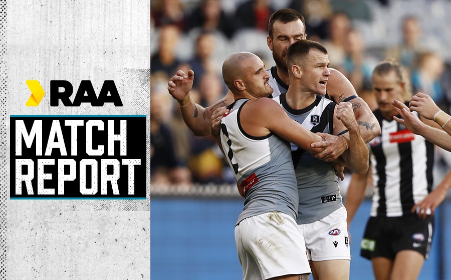Match report: Port claim comeback thriller over Collingwood