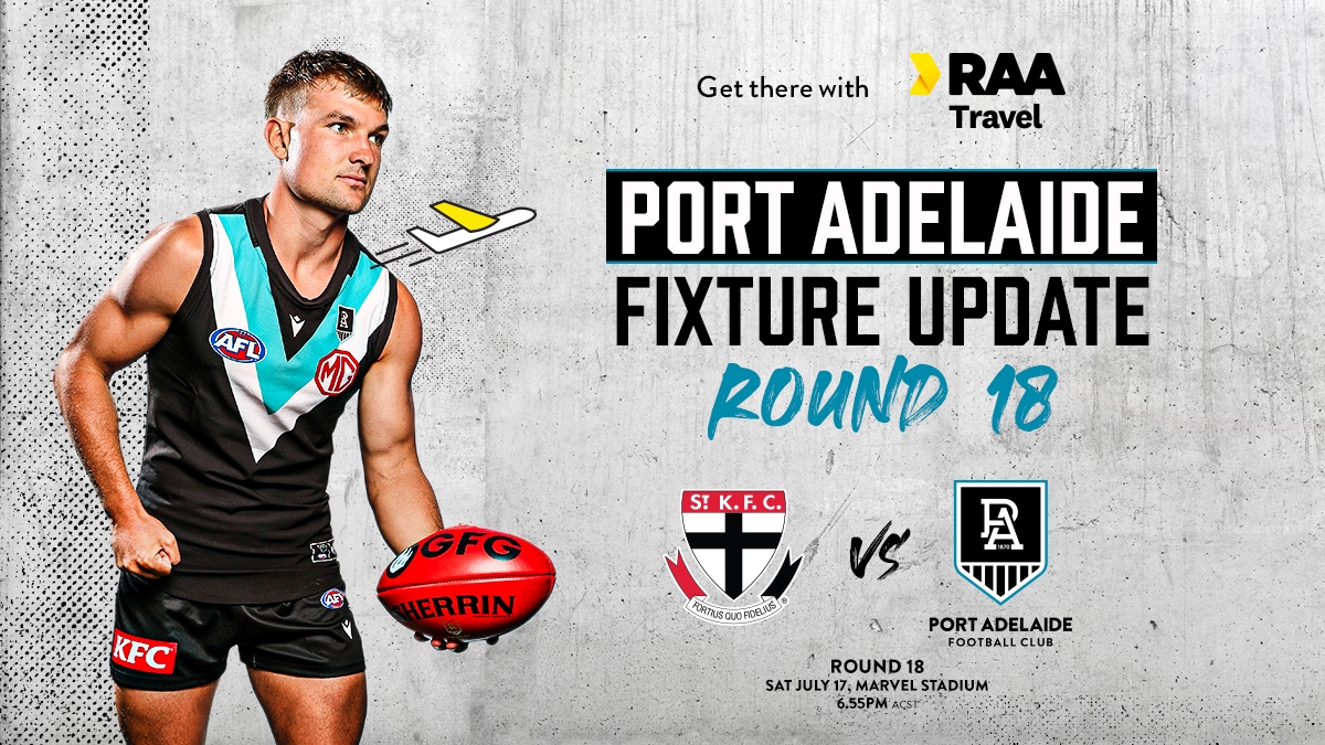 Round 18 Fixture Update