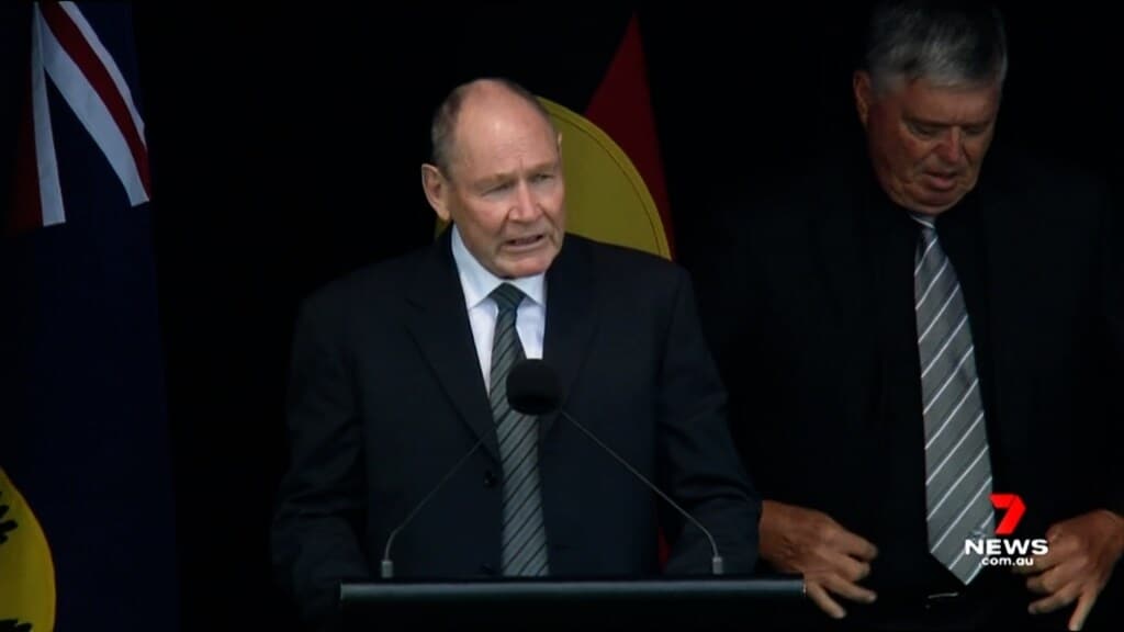 Russell Ebert state funeral tributes: Max James | PTV