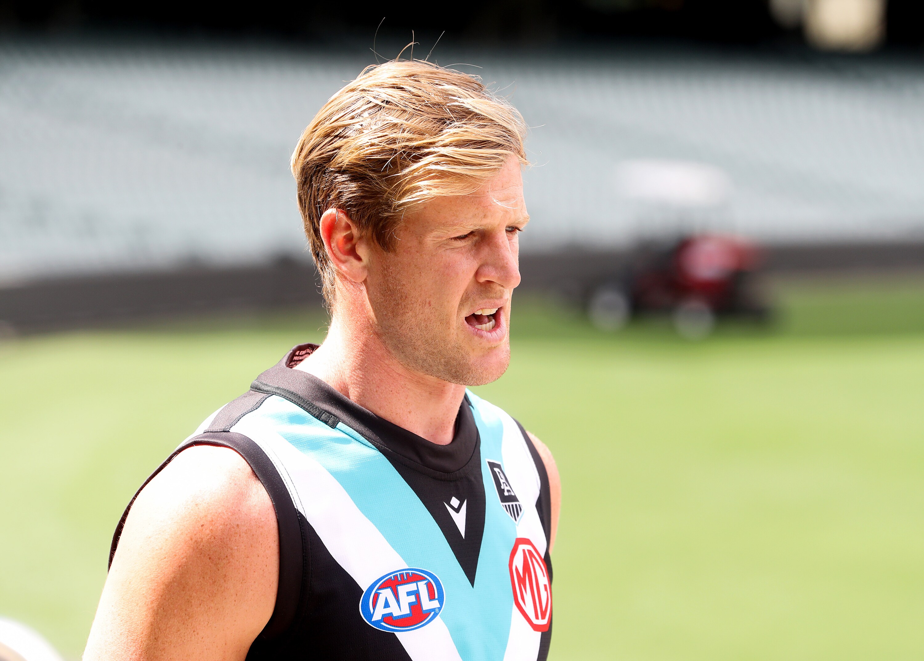 Jonas: Our internal expectation is to play a strong brand of footy
