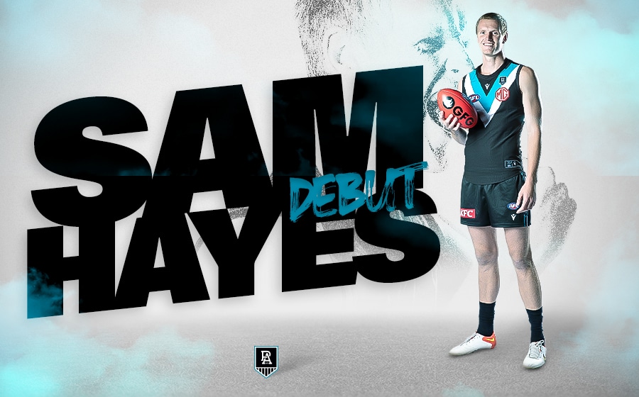 Sam Hayes set for AFL debut