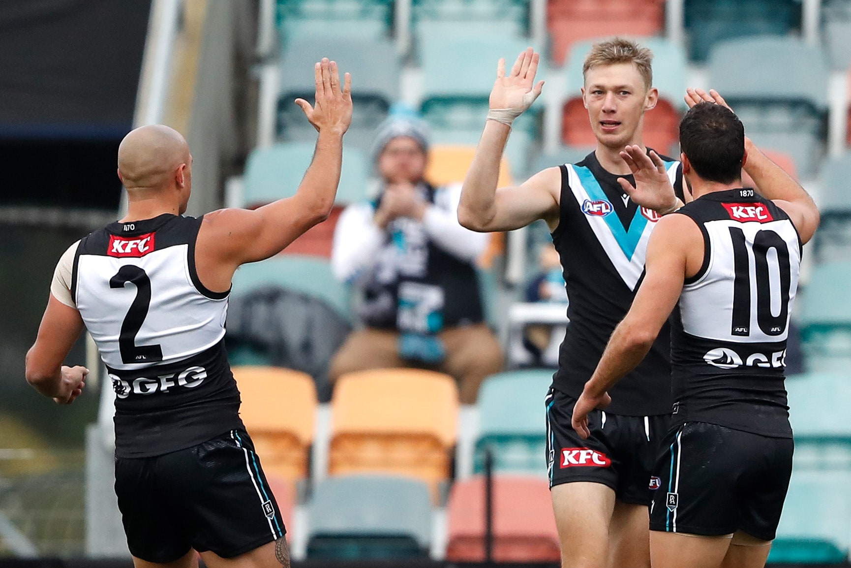 Goals, marks, tackles: where does Port Adelaide rank so far in 2022?