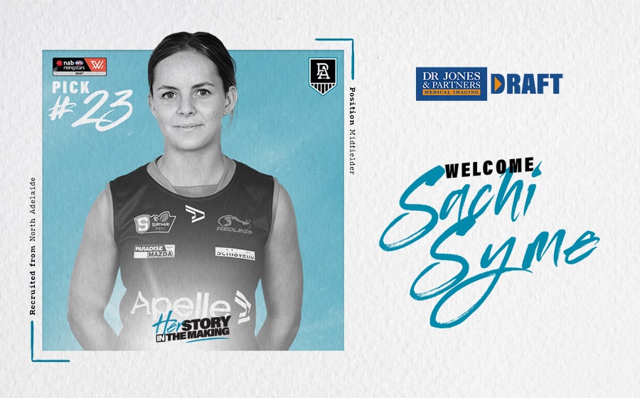 Sachi Syme joins Port as pick three
