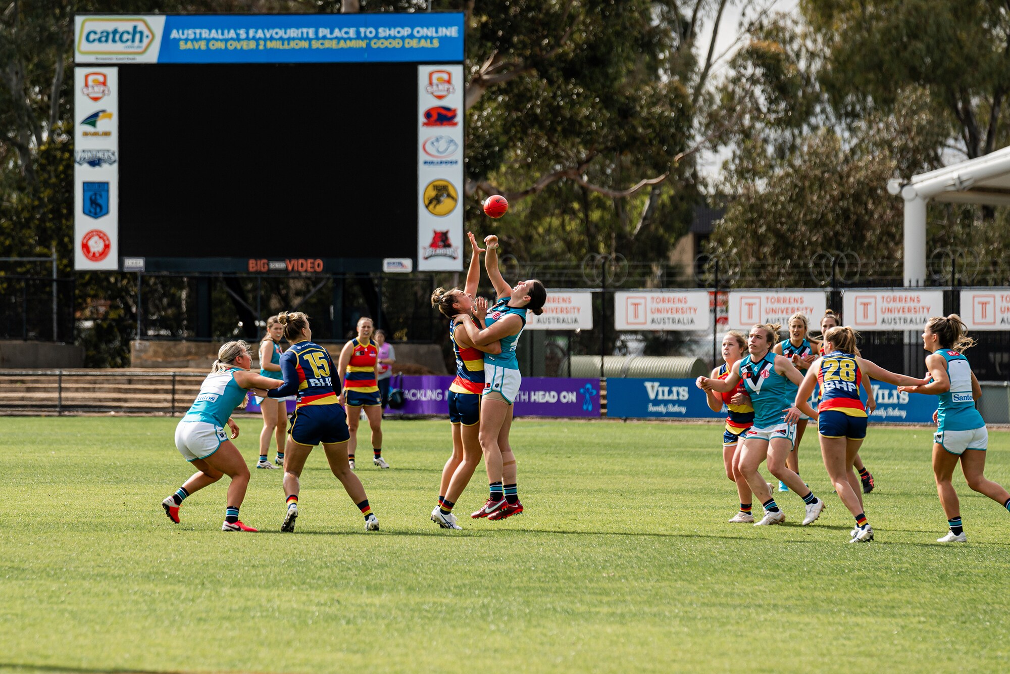 Port women stand strong in high-intensity hit-out