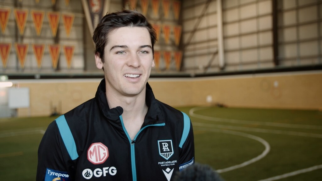 "It's a pretty cool feeling": Connor Rozee All-Australian interview | PTV