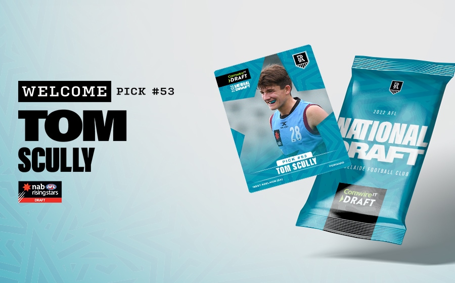 Port Adelaide selects Tom Scully with its second pick