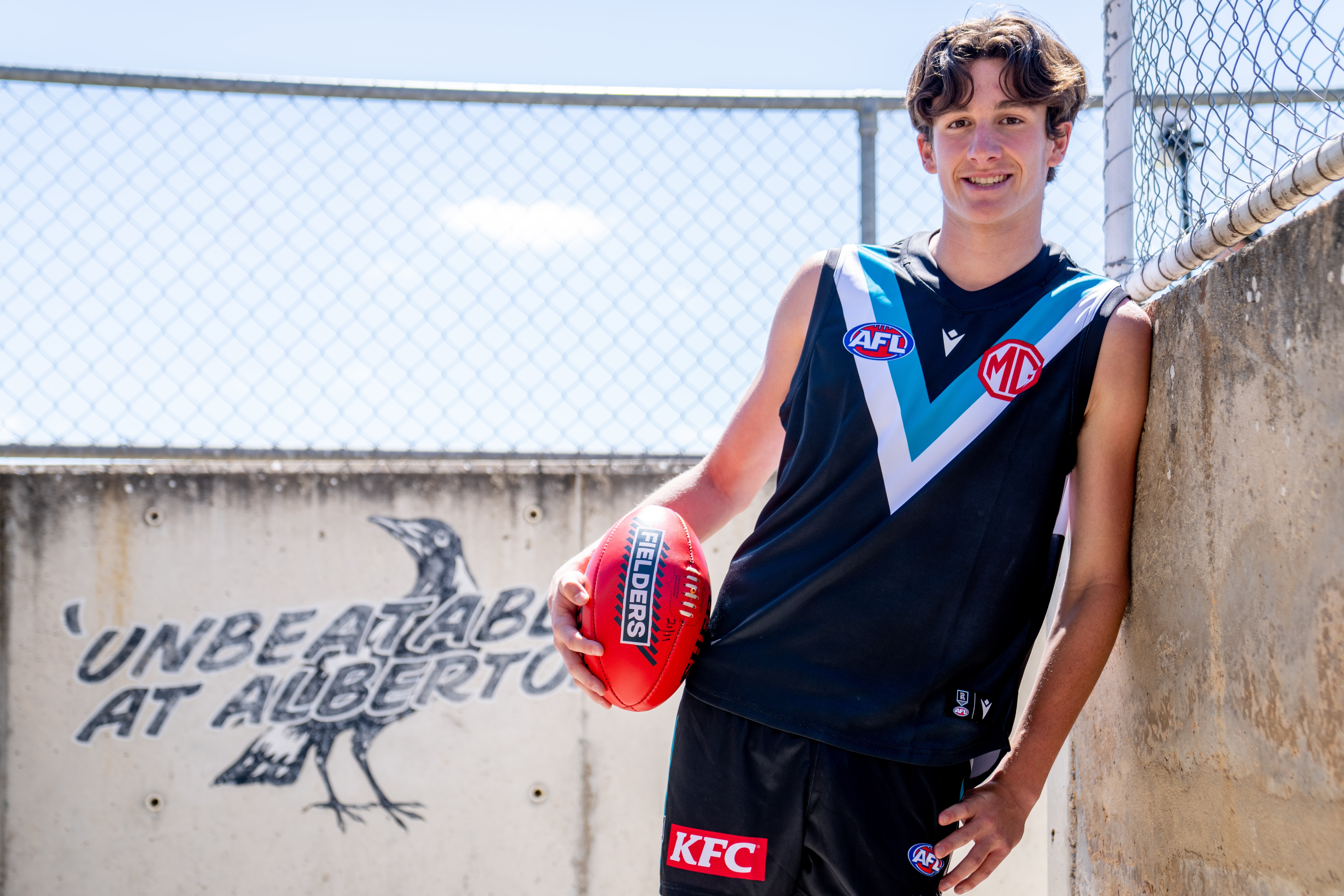 Landing at Port Adelaide "a dream come true" for Scully