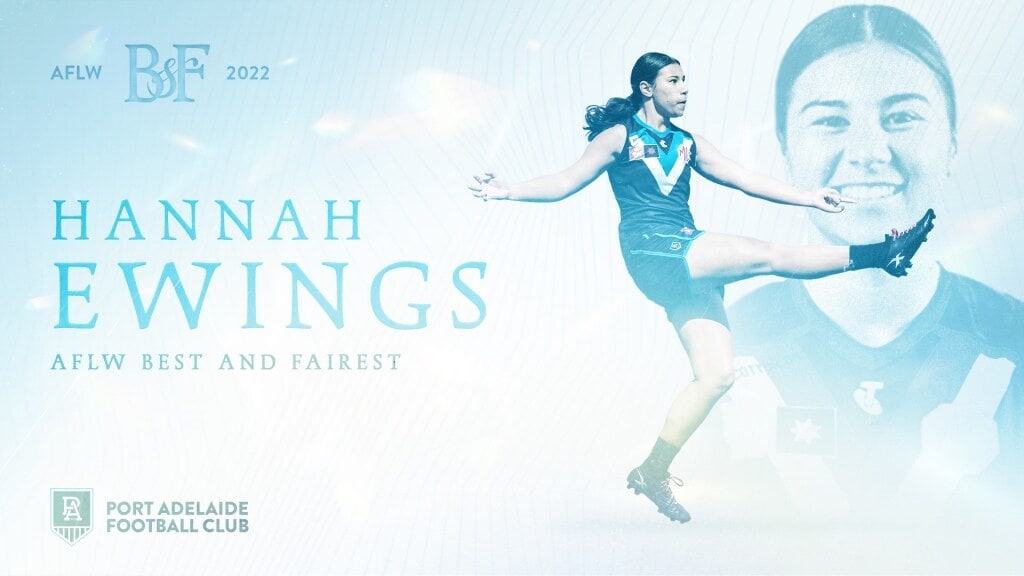 AFLW Best & Fairest: Hannah Ewings highlights | PTV