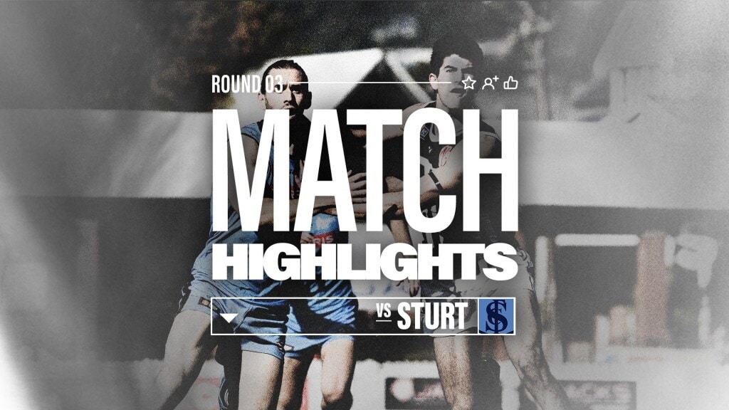 SANFL Mini-Match, R3: Port Adelaide v Sturt | PTV