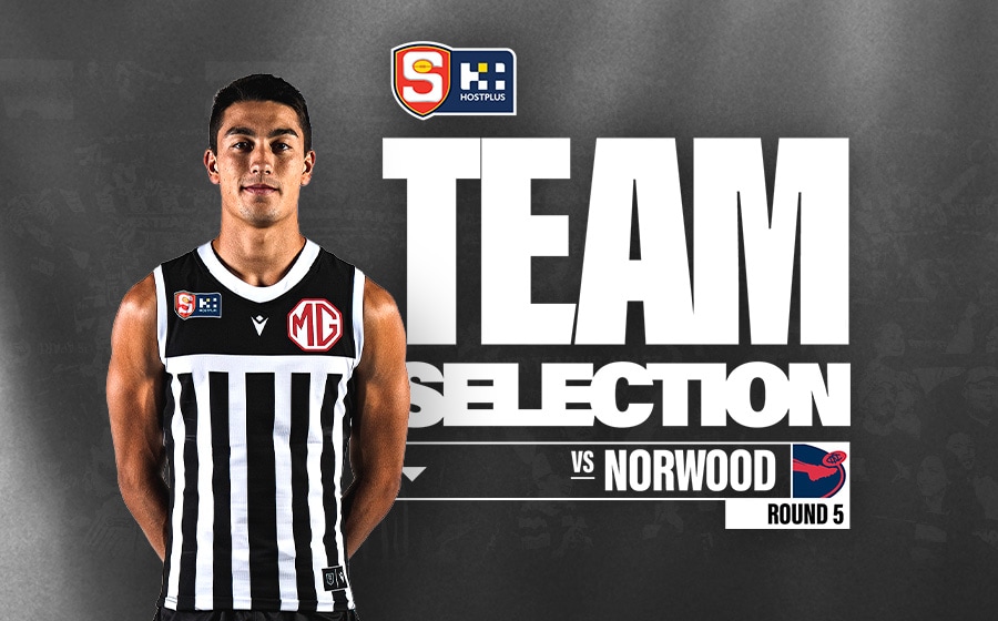 Selection: SANFL side named for first Alberton home game