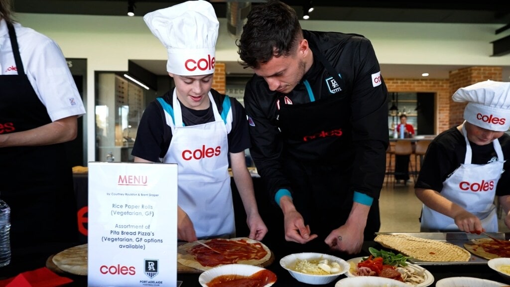 Coles cook off with Raz and JC | PTV