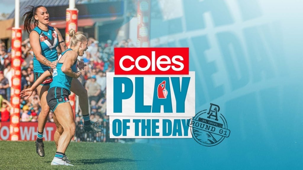 Coles Play of the Day R1: Power turn defence into offence | PTV