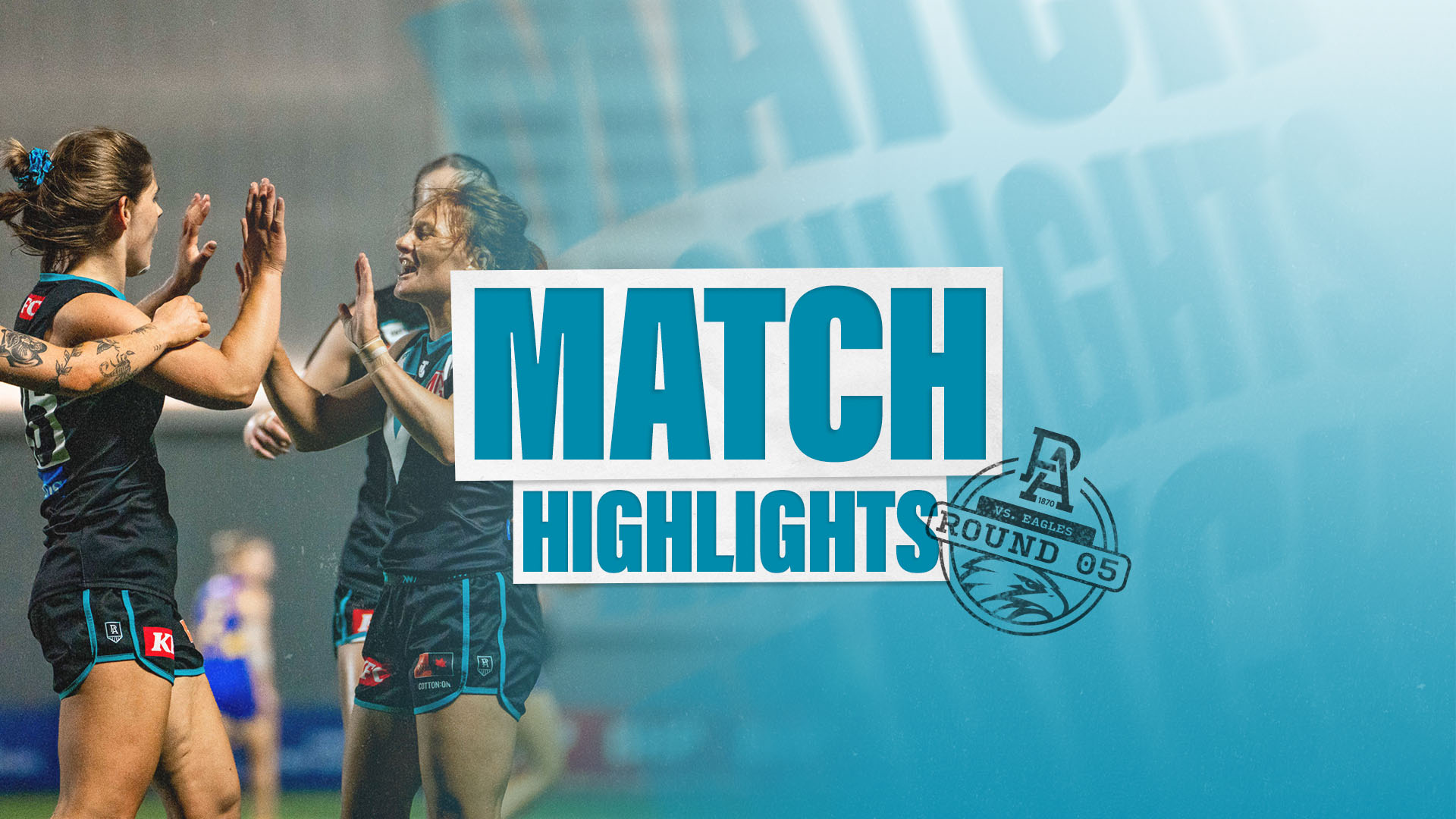 AFLW Highlights: Port Adelaide vs West Coast | PTV