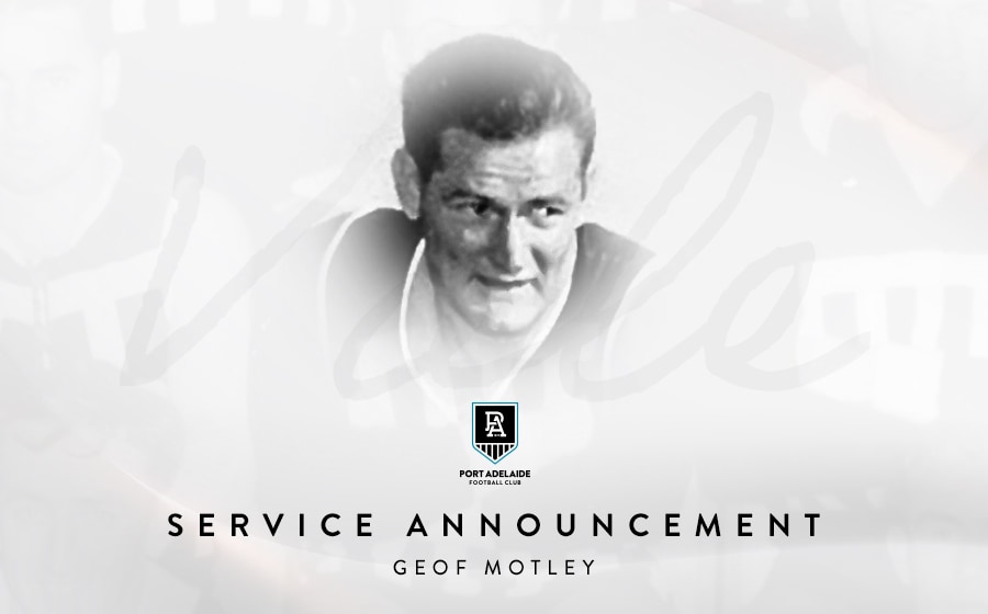 Geof Motley to be farewelled at Alberton