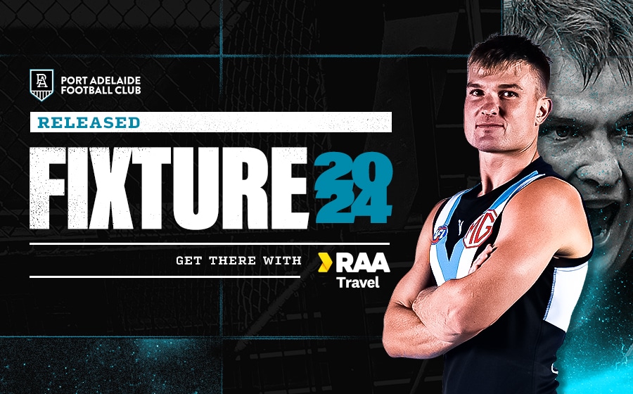 Port Adelaide’s 2024 AFL fixture revealed