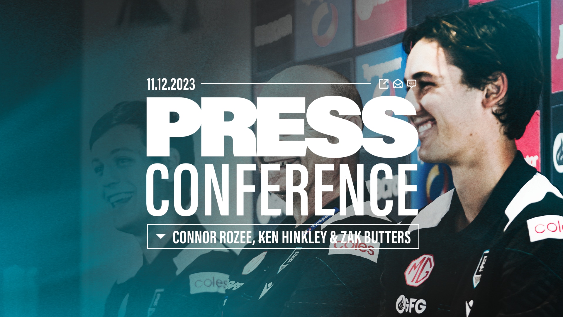 Connor Rozee press conference - 11 December | PTV