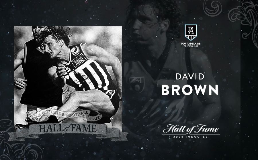 Premiership captain David Brown inducted into Hall of Fame