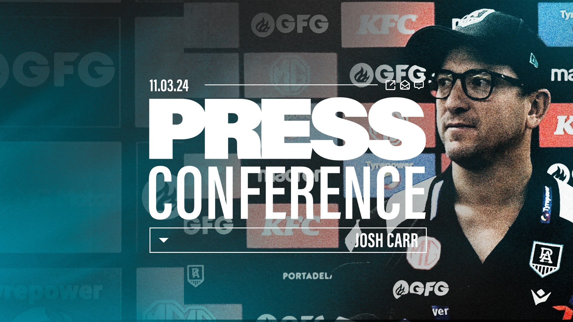 Josh Carr press conference - 11 March | PTV