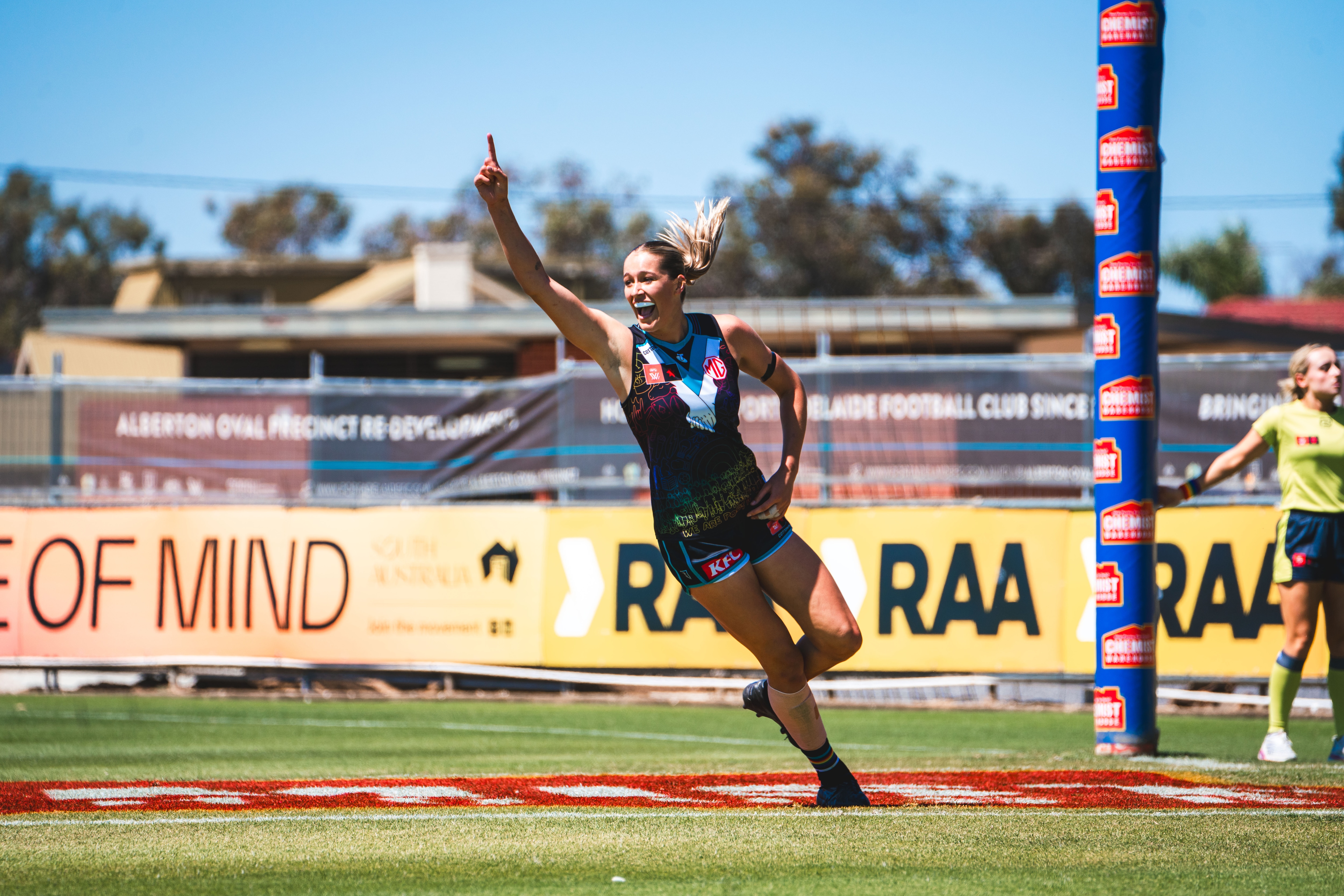 How young ruck Matilda Scholz tore up the AFLW