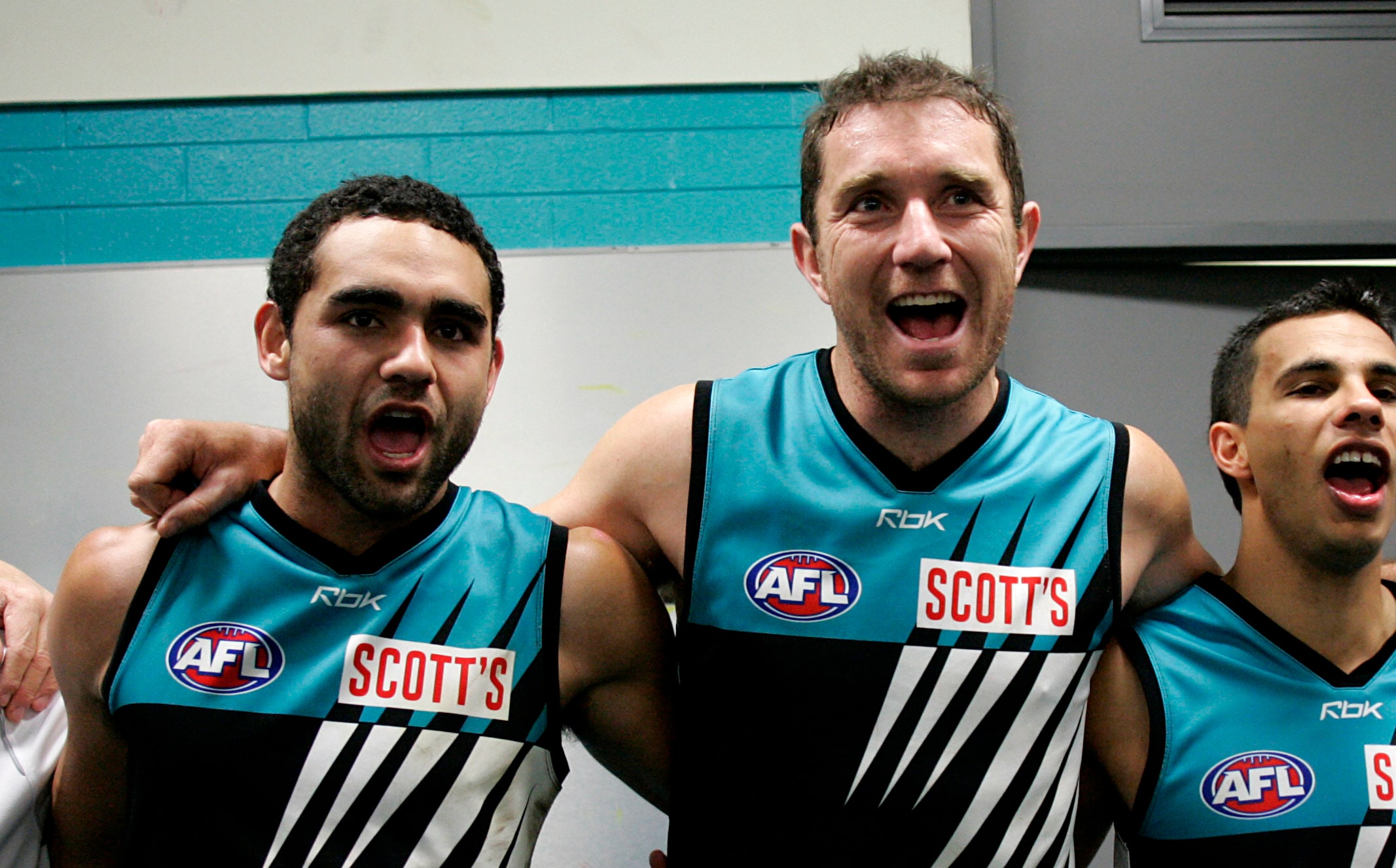 Powerful pairs: Shaun Burgoyne and Brendon Lade