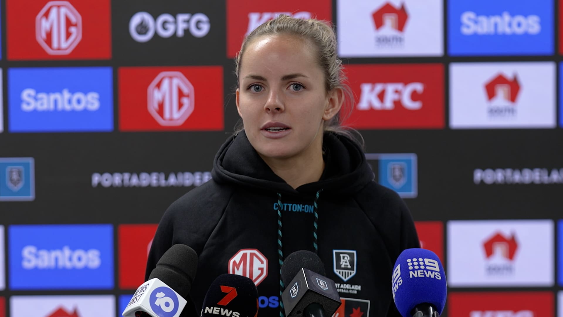 Sachi Syme press conference - 3 June | PTV