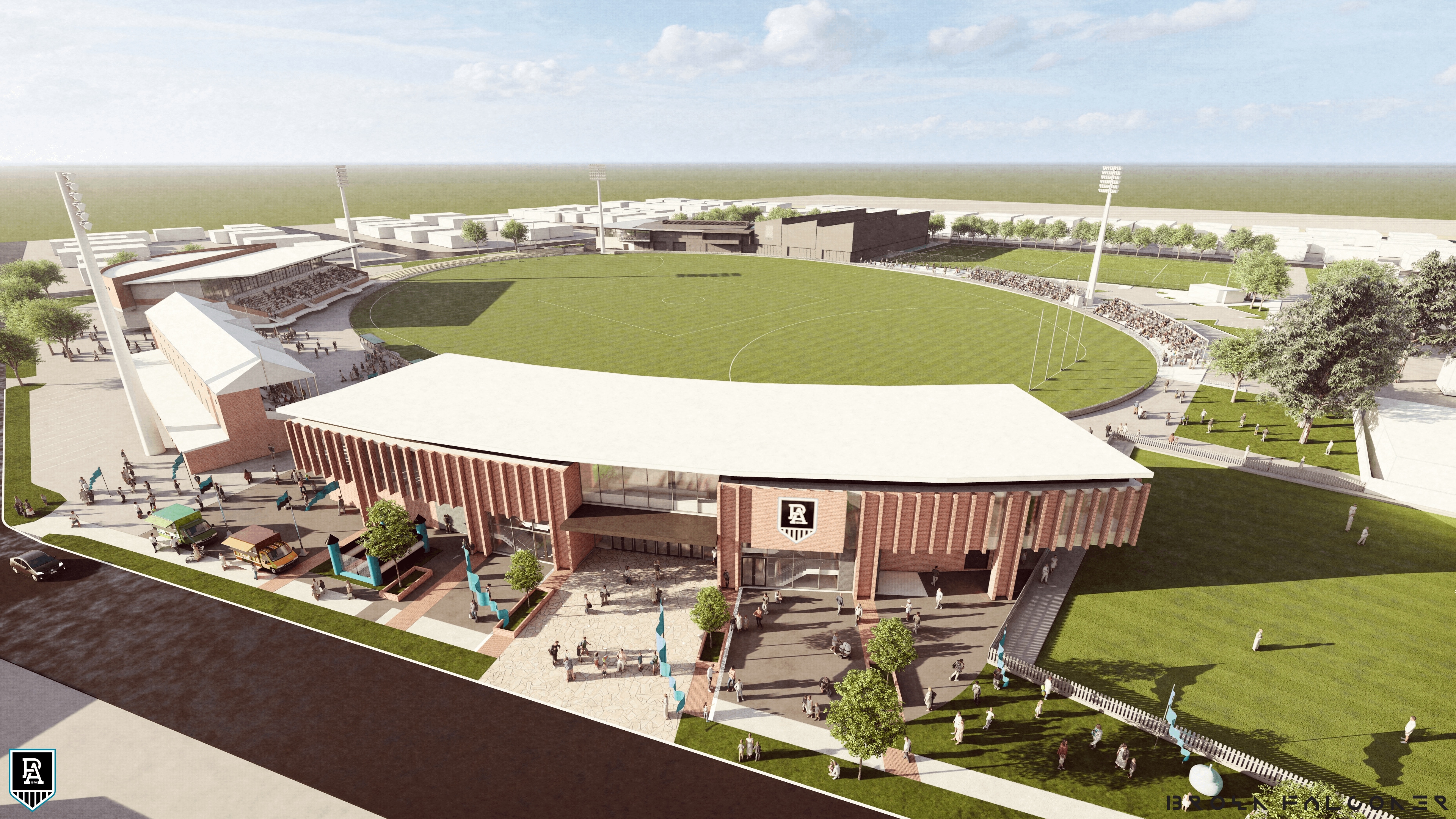 Port Adelaide release concept drawings for the next stage of the ...