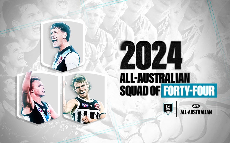 Power trio named in All-Australian squad of 44