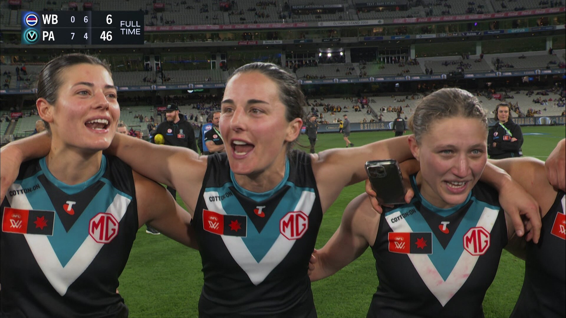 AFLW Team Song: Port Adelaide
