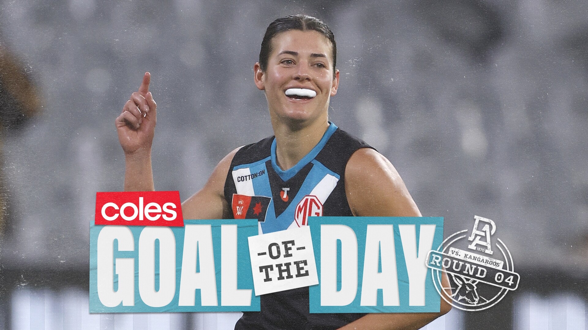 Coles Goal of the Day R4: Teakle braves the rain to finish true! | PTV