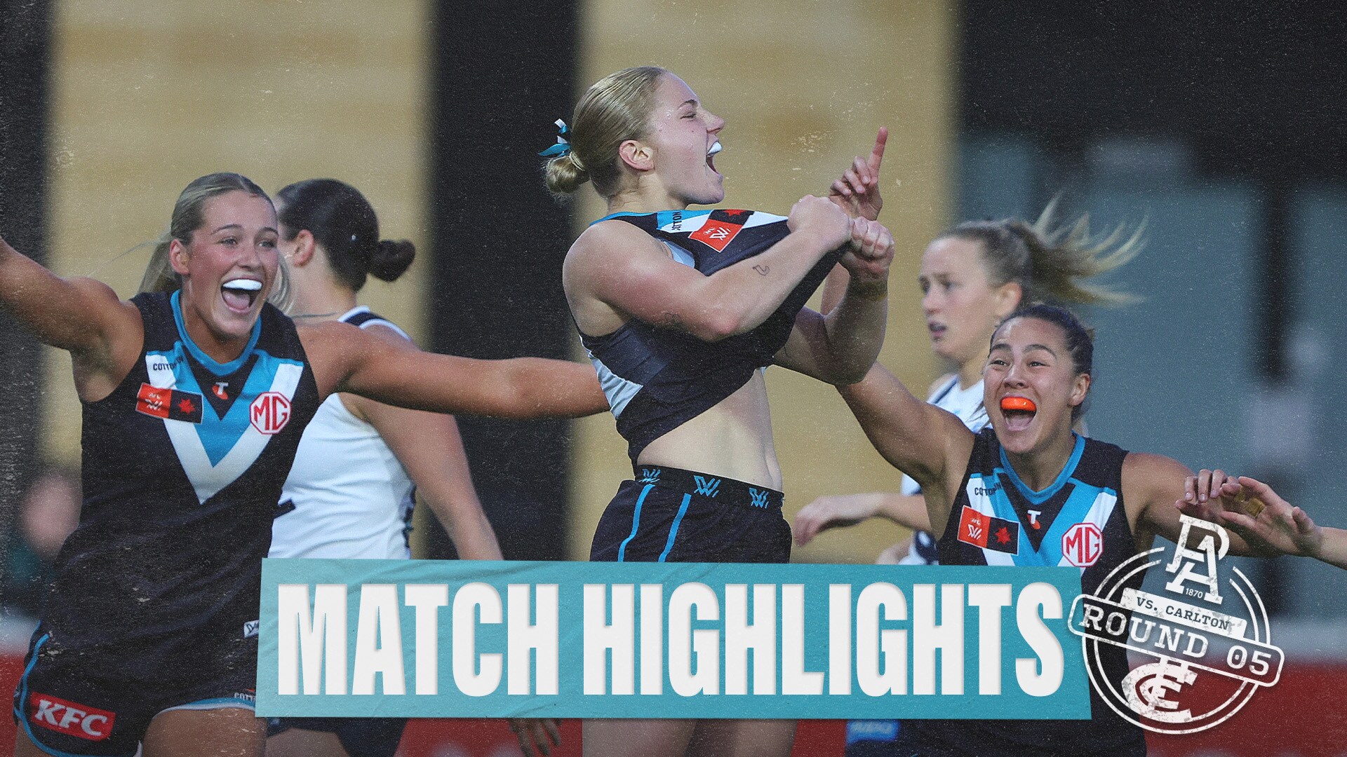 AFLW Highlights: Port Adelaide v Carlton | PTV