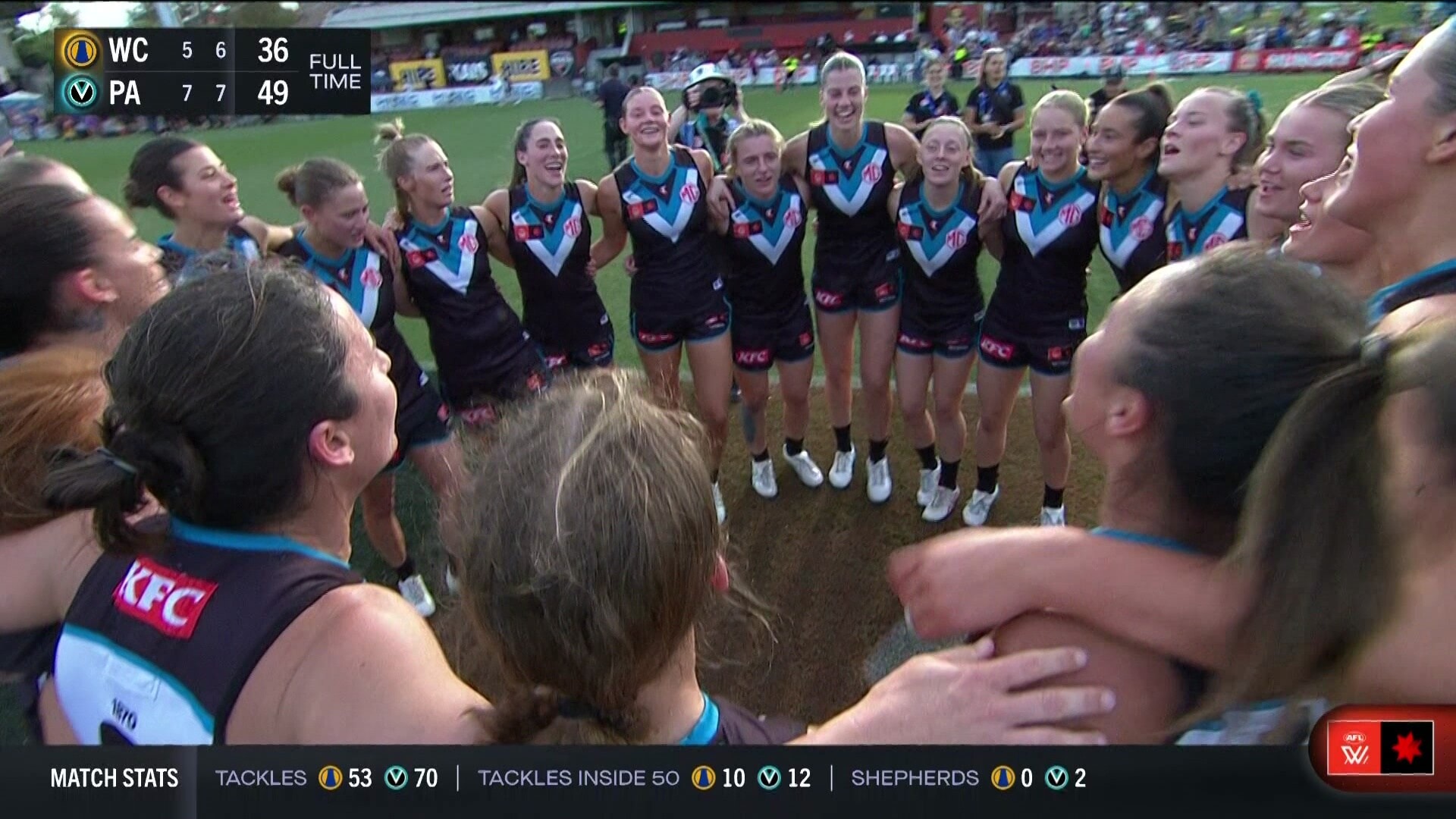AFLW Team Song: Port Adelaide