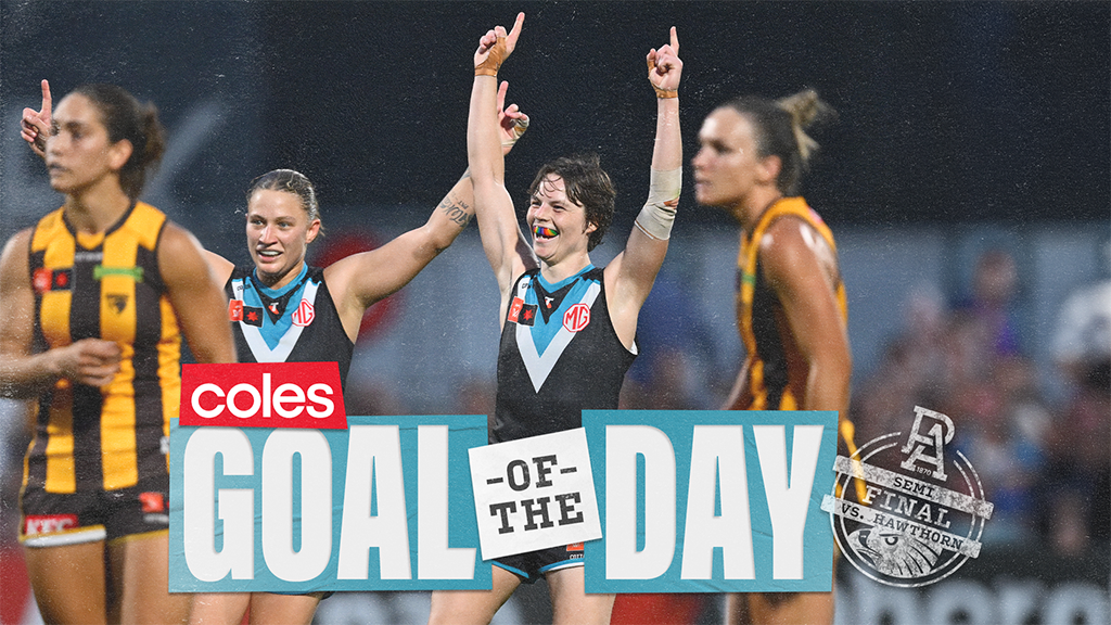 Coles GOTD SF: O'Dea pops up for a ripper | PTV