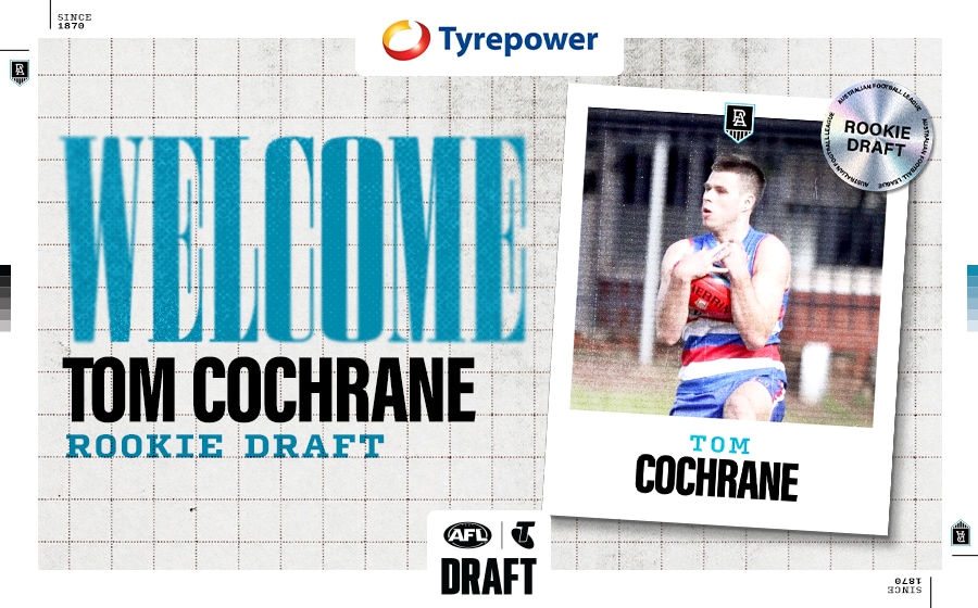 Port Adelaide selects powerful mid/forward Tom Cochrane