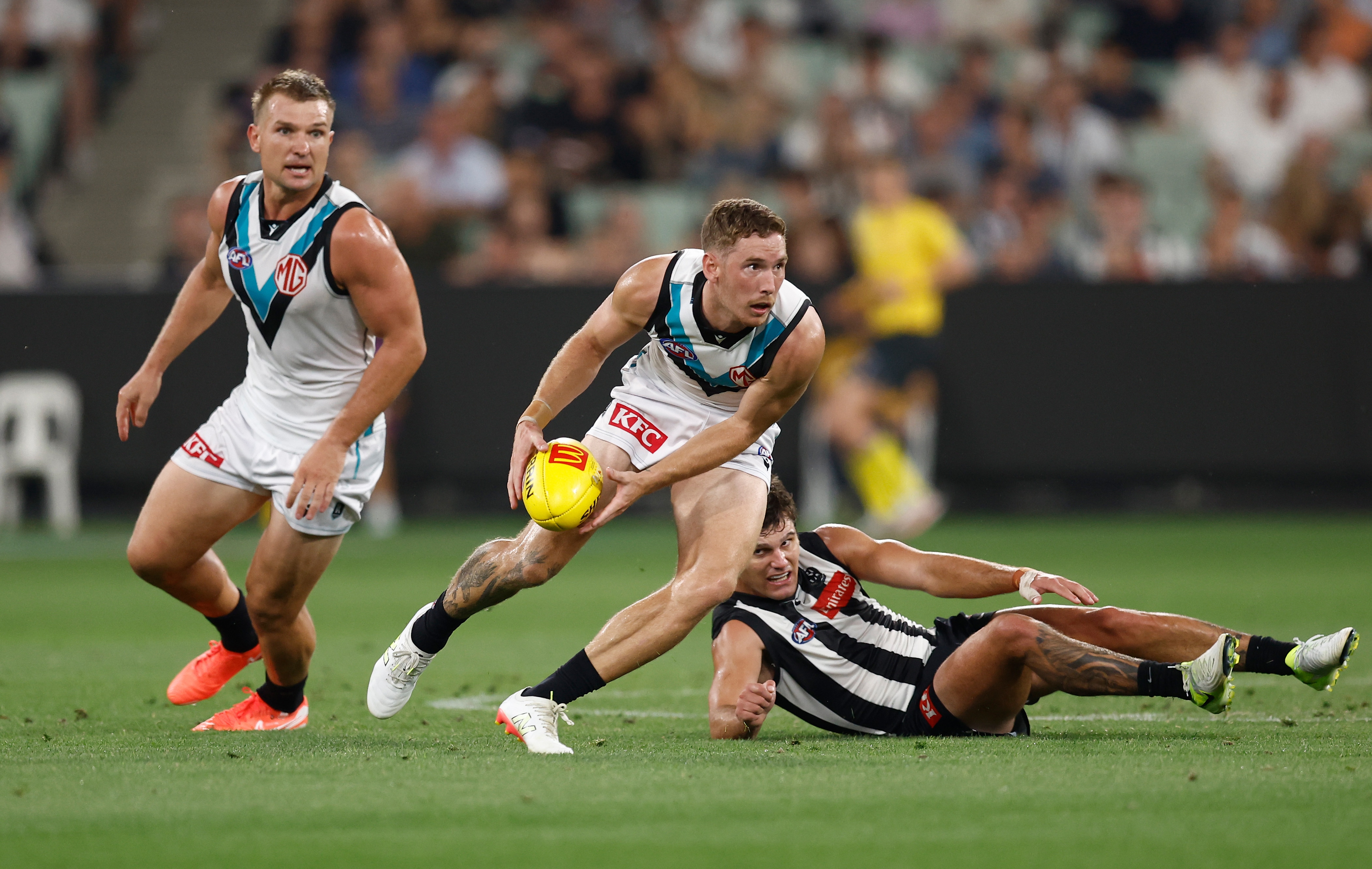 Match report: Port Adelaide downed by dominant Collingwood outfit