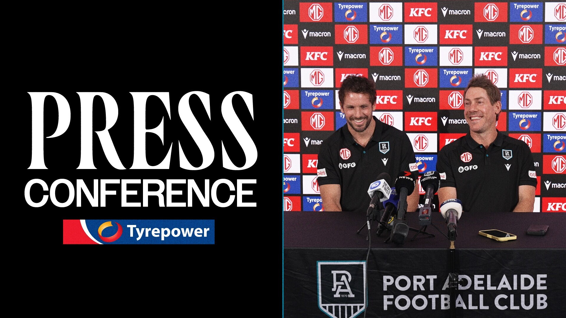 Travis Boak and Brett Ebert press conference - 19 March