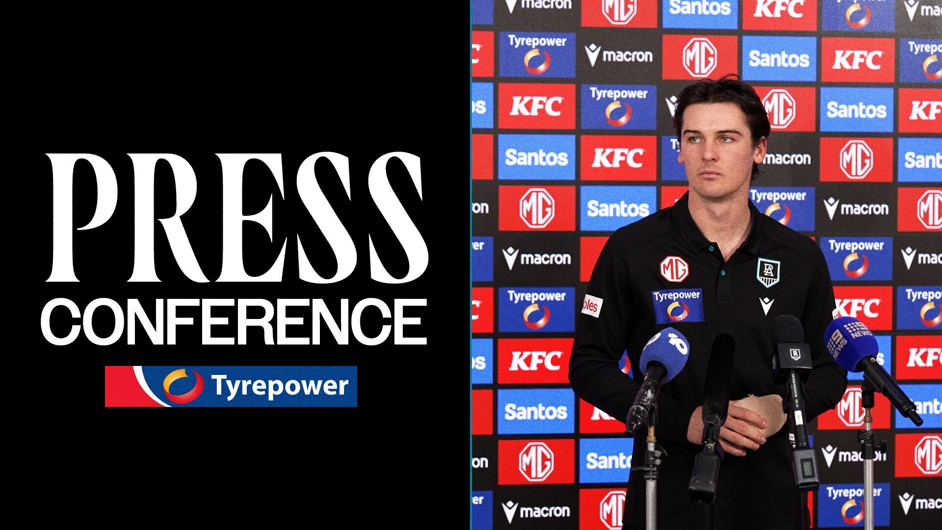 Connor Rozee press conference - 21 July
