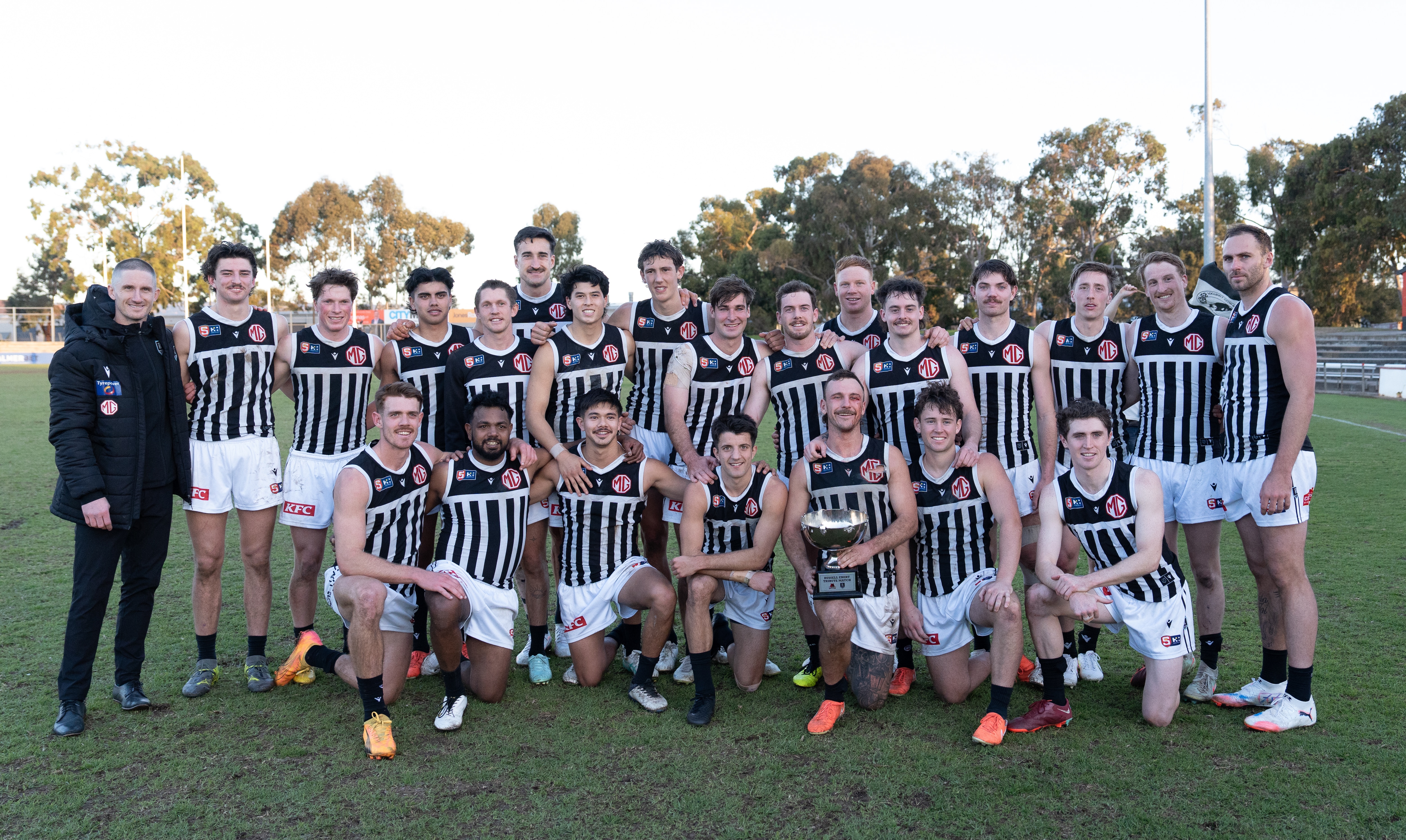 Match report: Magpies triumph in fourth annual Russell Ebert tribute game