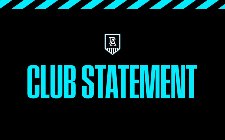 Club statement: Vale Max Basheer AM