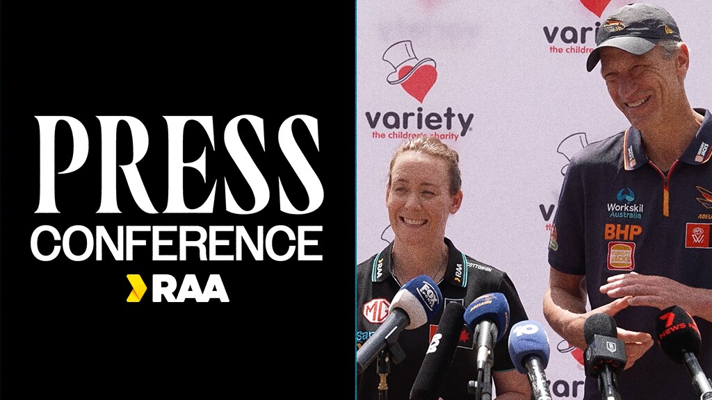 Lauren Arnell & Matthew Clarke press conference - 23 October