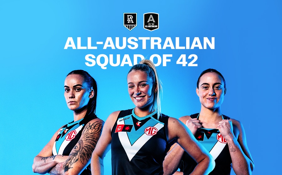 Trio named in AFLW All-Australian squad